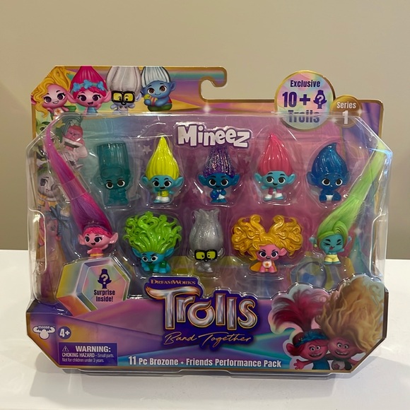 Trolls | Toys | New Dreamworks Trolls Mineez Band Together 1pc Brozone ...